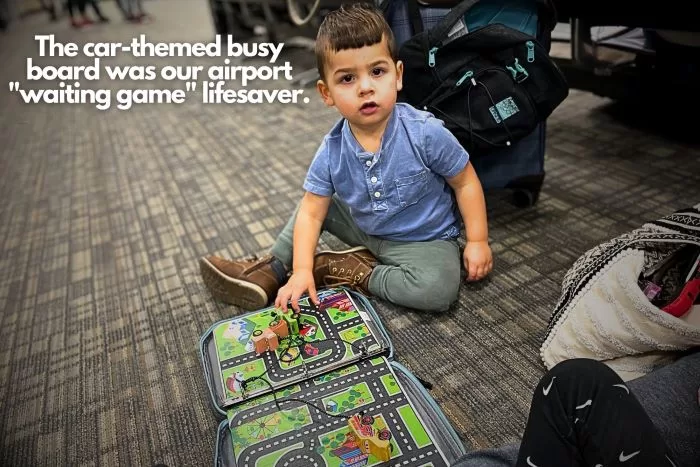 How To Make A Car-Themed Busy Board: The Best Traveling Toy
