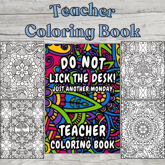 Teacher Coloring Book
